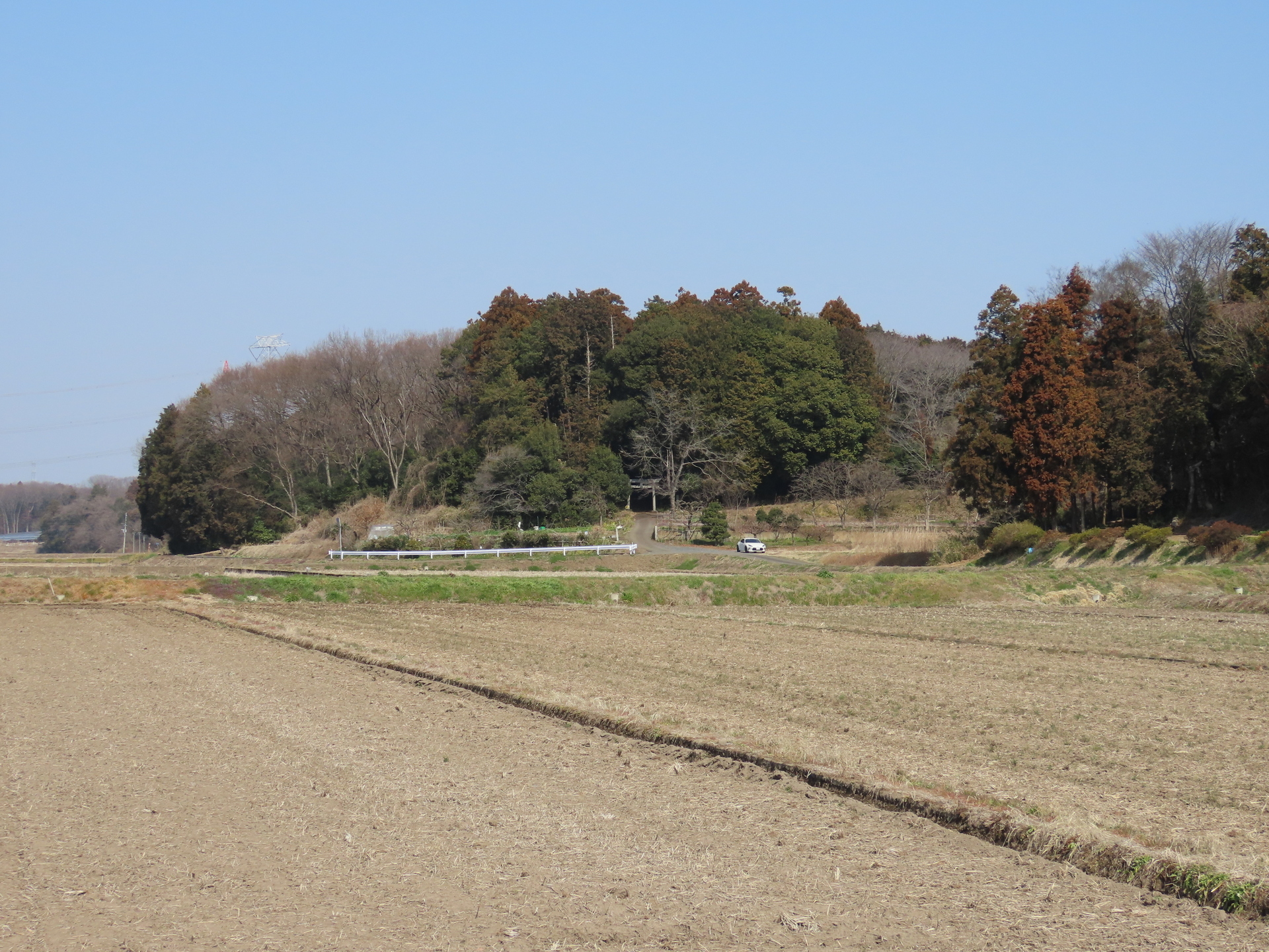 筑西市久地楽：香取神社と谷本稲荷神社: 怠け者の散歩道2